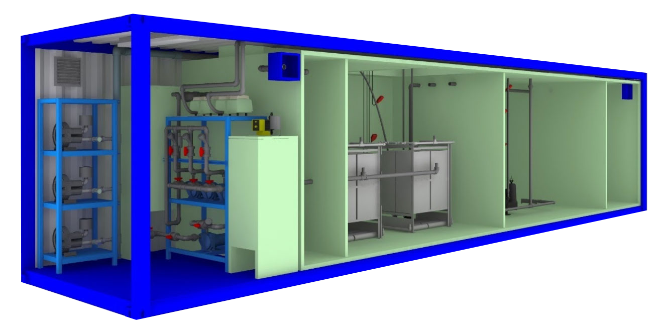 EveraSKID Containerized Wastewater Systems : Modular Water Systems